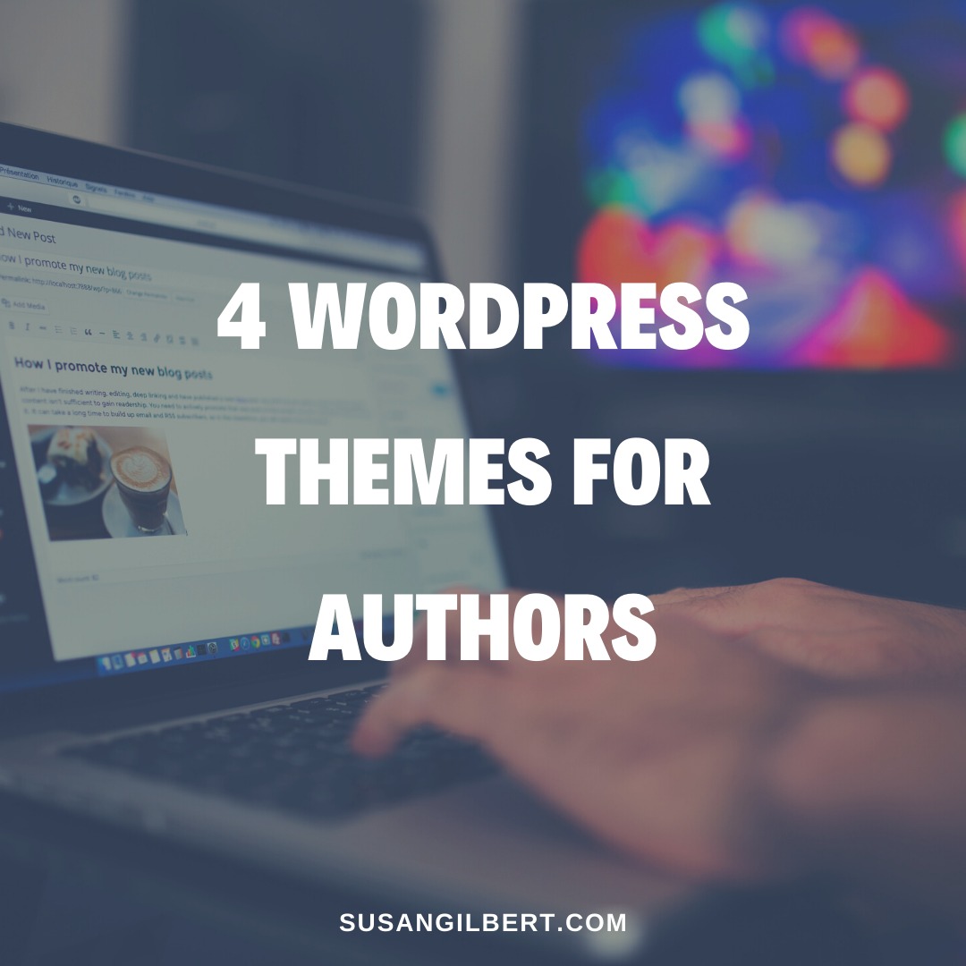 4 WordPress Themes for Authors - Susan Gilbert | Reinvention Guide ...
